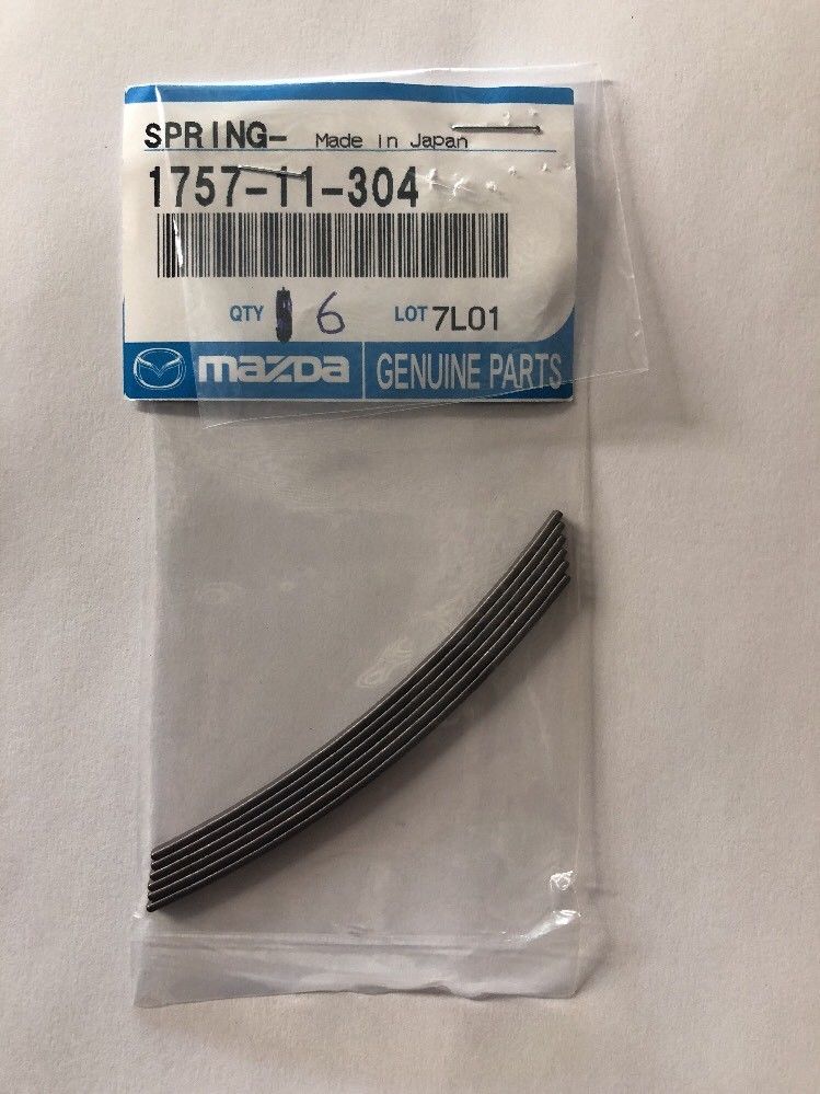 MAZDA ROTARY EARLY 13B 3mm APEX SEAL SPRING SET 1757-11-304 GENUINE RX4 ...